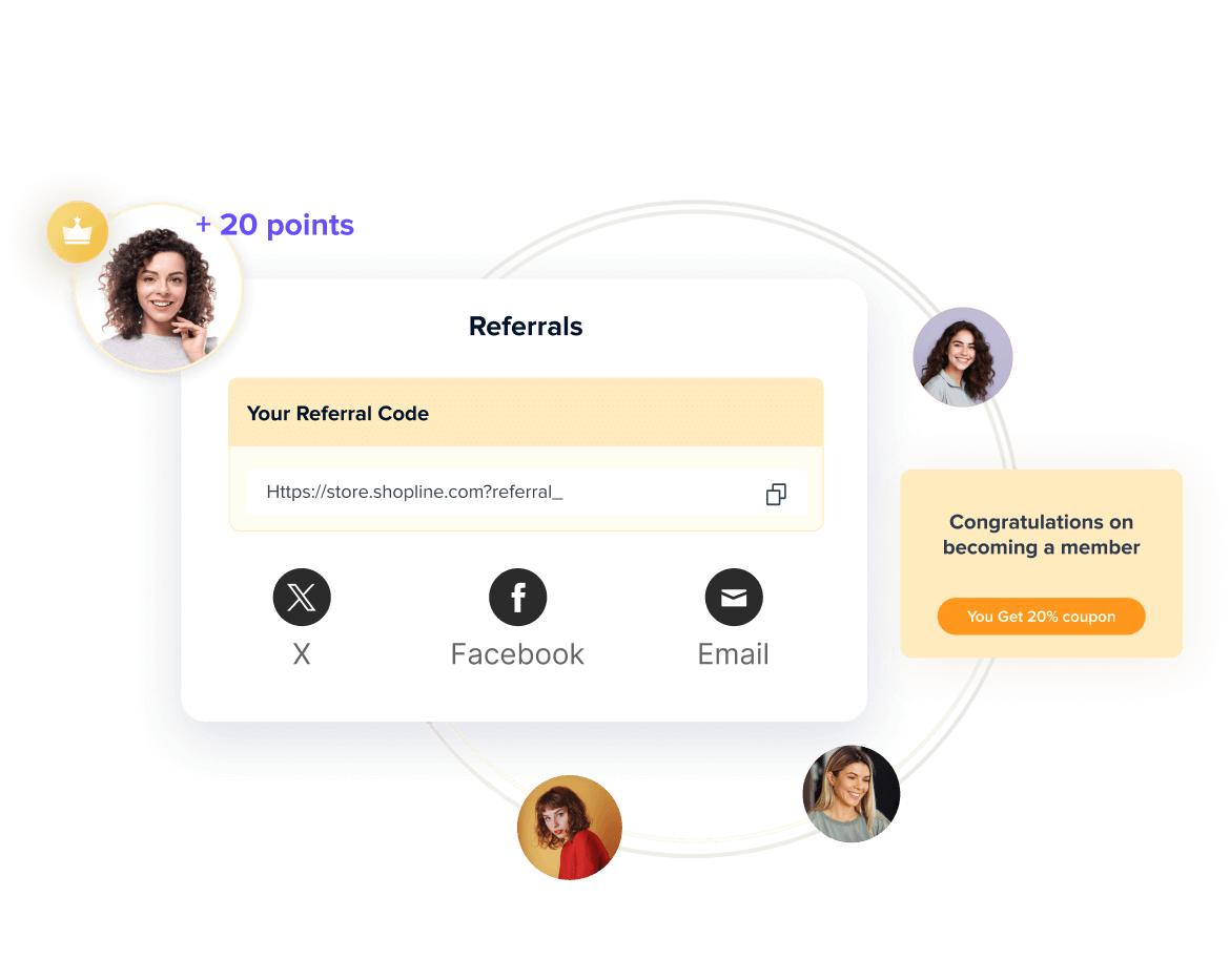 Integrated loyalty and rewards system | SHOPLINE